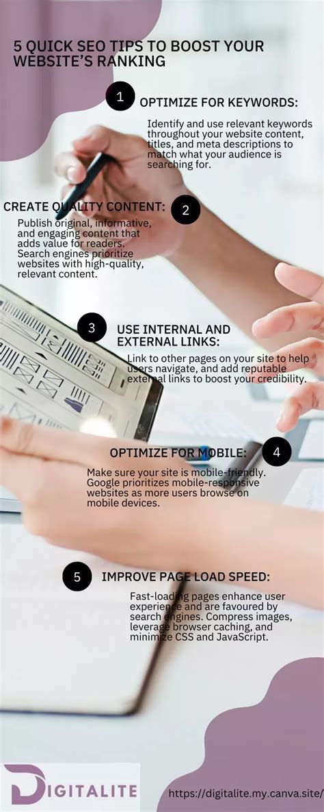 Ppt 5 Quick Seo Tips To Boost Your Websites Ranking Powerpoint Presentation Id13657222