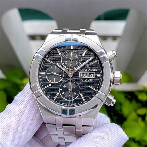 Maurice Lacroix Aikon Automatic Chronograph Ai6038 Ss002 330 1