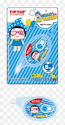 可爱卡通娃娃修正带png图片素材下载图片编号7777296 Png素材网