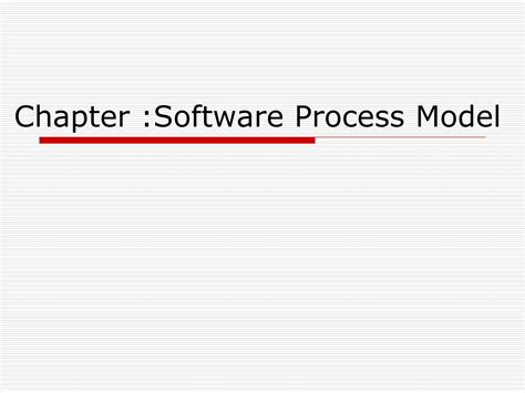 Software Process Model In Software Engineering Ppt