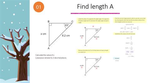 Trigonometry From Right Angled Triangle Powerpoint Foundation Gcse