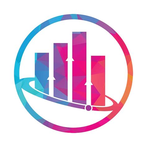 Modelo De Design De Logotipo De Vetor De Estatísticas Do Planeta