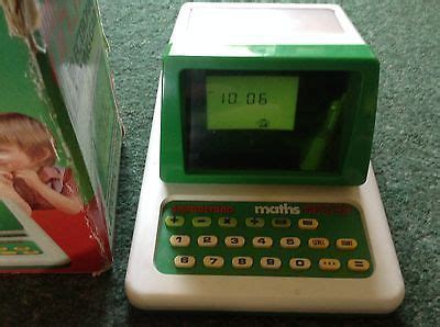 Vintage 1980s Toy Grandstand Maths Master Electronic Learning Game