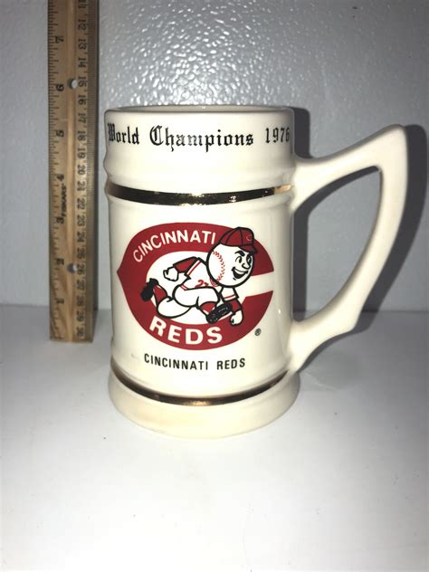 Cincinnati Reds World Series Champions 1976 Commemorative Mugstein Ebay