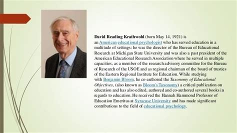 David Krathwohl Alchetron The Free Social Encyclopedia