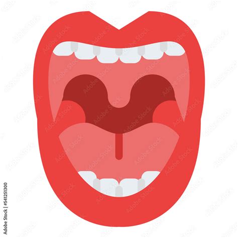 Tonsils Human Body Organ Stock Vector Adobe Stock
