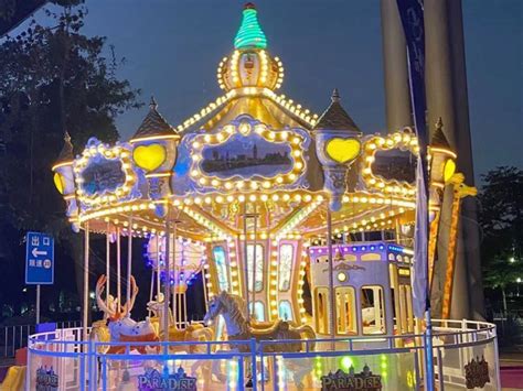 16 Seat Luxury Carousel Amusement Equipment Supplier Amusement