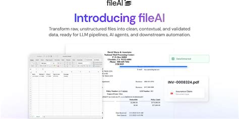 Fileai Classify Extract Enrich And Validate Any File Product Hunt