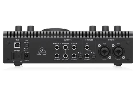 Behringers Studio L Is A Monitor Controller And Audio Interface With