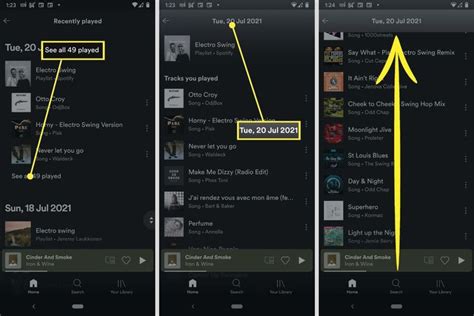 How To See Recently Played Songs On Spotify