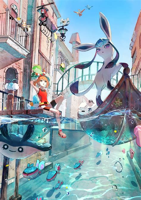 May Glaceon Mudkip Latias Alolan Vulpix And 13 More Pokemon And 1 More Drawn By Yu No6767