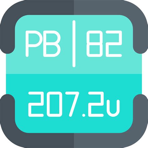 Lead Periodic Table Element 49291022 Vector Art At Vecteezy