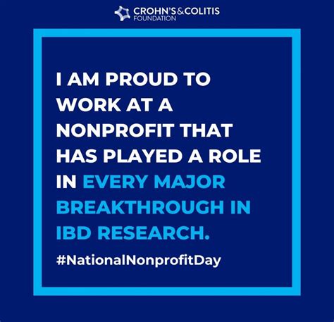 So Much To Be Proud Of While Serving In My Role At The Crohns