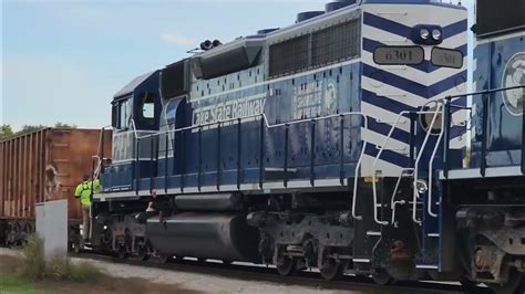 Lsrc 6355 And Lsrc 6301 Southbound Saginaw Departure Youtube