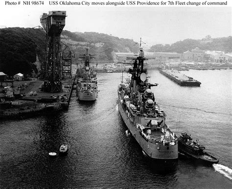 Usn Ships Uss Oklahoma City Clg 5 Later Cg 5 Actions Activities