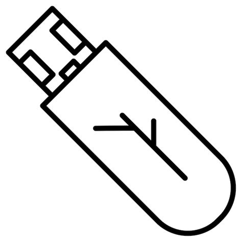 Premium Vector Usb Stick Vector Illustration