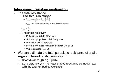 Mos Inverters Switching Characterstics And Interconnect Effects Convertedpptx Computer