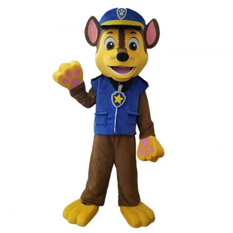 Cute Lightweight Paw Patrol Chase Mascot Costume