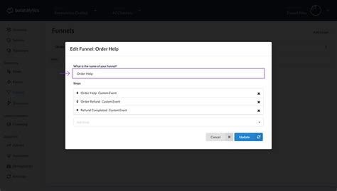 Update A Funnel Private Beta Documentation