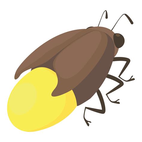 Firefly Bug Icon Cartoon Style 15093067 Vector Art At Vecteezy