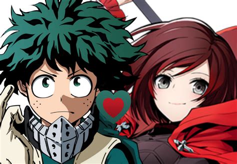 Deku X Ruby By Agentprime On Deviantart