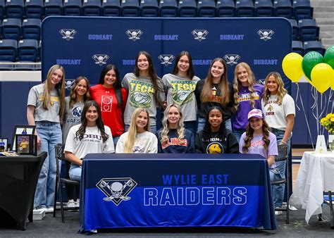 Thirteen From Wylie East Sign On National Signing Day Wylie News