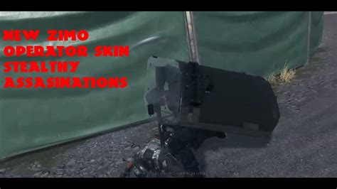 New Zimo Operator Skin Shadow Warrior Stealthy Kills Call Of Duty Modern Warfare 2 Warzone 2