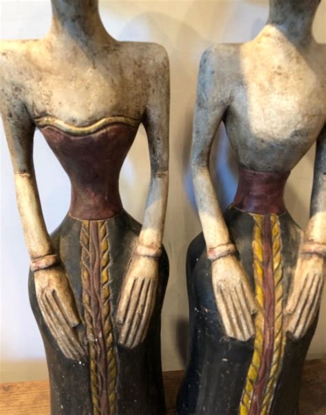 Loro Blonyo Inseparable Couple Figures Java Indonesia For Sale At 1stdibs