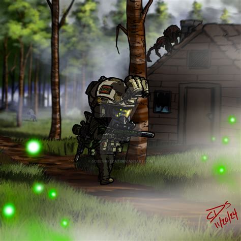 Zero Sievert Game Fanart By Scheshirecat On Deviantart