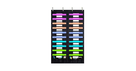 Wall Organizer For Office 6 Packs Metal Hanging Wall File Organizer