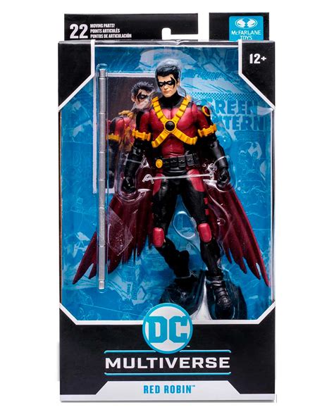 Figura De Accion Mcfarlane Dc Multiverse 7tn Red Robin Gameplanet