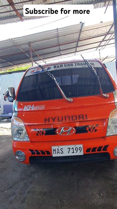 Hyundai Porter Ll Double Cab 4x2 5speed Manual Aircon Loaded 340k 0975 5337 308 Youtube