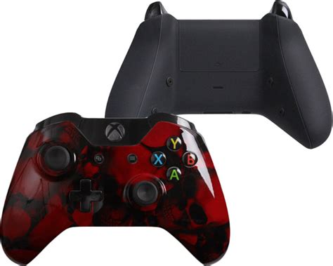 Red Skullz Custom Xbox One Pro Controller Featuring Pro Etsy