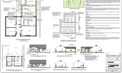 Uk Usa Structural Grading Plan Deck Permit For Uk Building