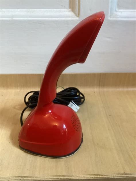 Ericofon Cobra 1956 Lm Ericsson Red Telephone Rotary Dial From Post