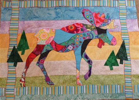 Posts About Uncategorized On See Kim Sew Art Quilts Moose Quilt