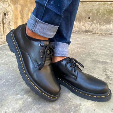 Jual Zicoshoe Sepatu Pria Wanita Docmar Boots Tali Unisex 3 Hole Low