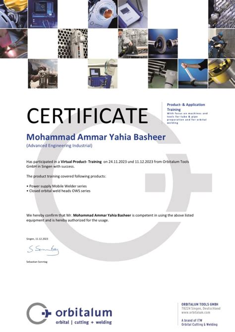 Mohammad Basheer On Linkedin Orbitalumtools Professionaldevelopment Weldingskills