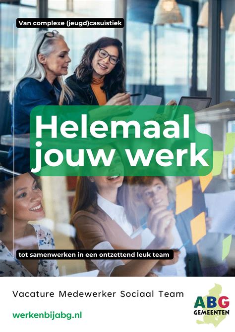 👋 Vacature Medewerker Sociaal Team Je Vergroot De Veiligheid Binnen Gezinnen Door Met Hen En