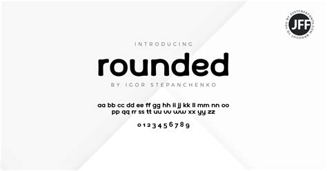 Rounded Font Download Free