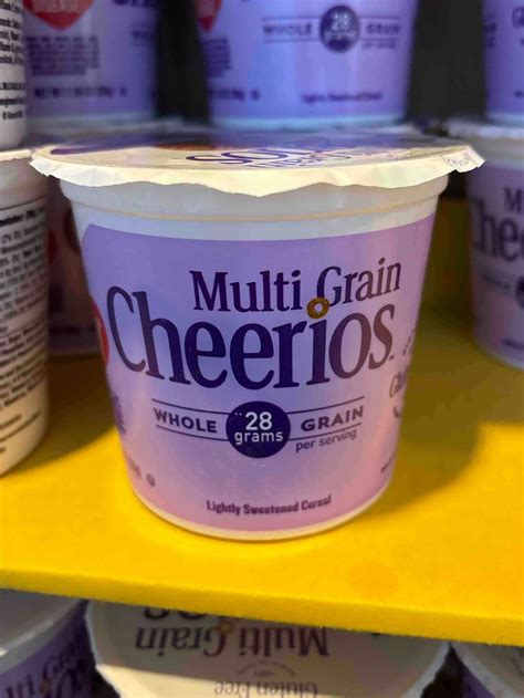 Cheerios Multi Grain Lightly Sweetened Cereal 138 Oz Is Halal