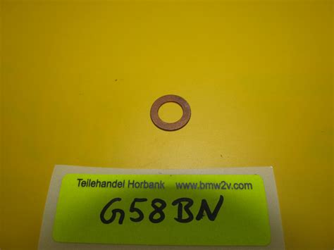 Bmw R100r R80r K75 Dichting Gabel Dämpferschraube 2312710 Gasket Ring