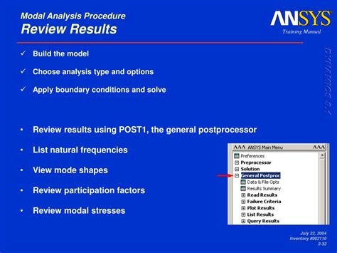 Ppt Modal Analysis Powerpoint Presentation Free Download Id225083
