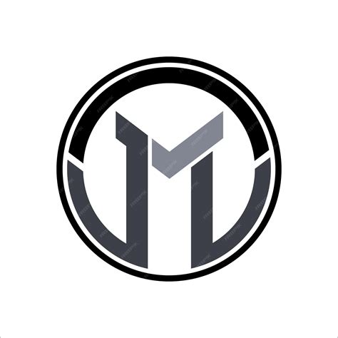 Premium Vector Vektor Stok Jml Letter Logo Vector