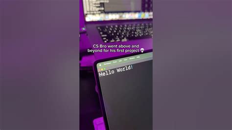 Who Else Did This For Their First Project 😂😳 Computerscience Softwareengineer Coding Stem