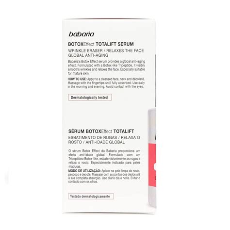 Sérum Facial Babaria Botox Effect 30ml 985722