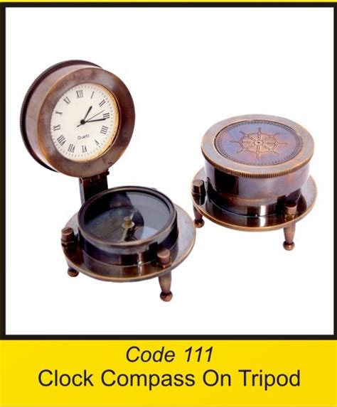 Otc 111 Clock Compass On Tripod At Best Price In Noida The Craft Gallery