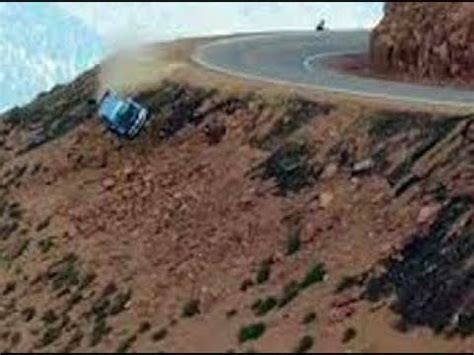 Cars Falling Off Cliffs And Bridges Youtube