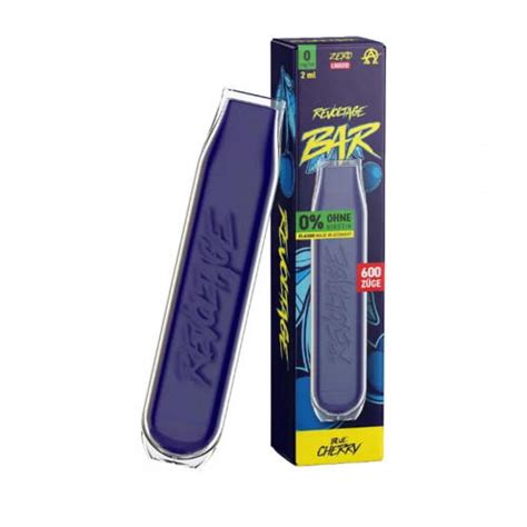 Revoltage Bar E Zigarette 600 Züge 450mah Blue Cherry 0mg