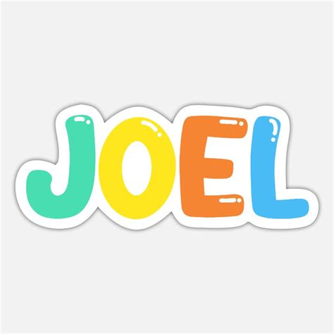 Joel Name Logo